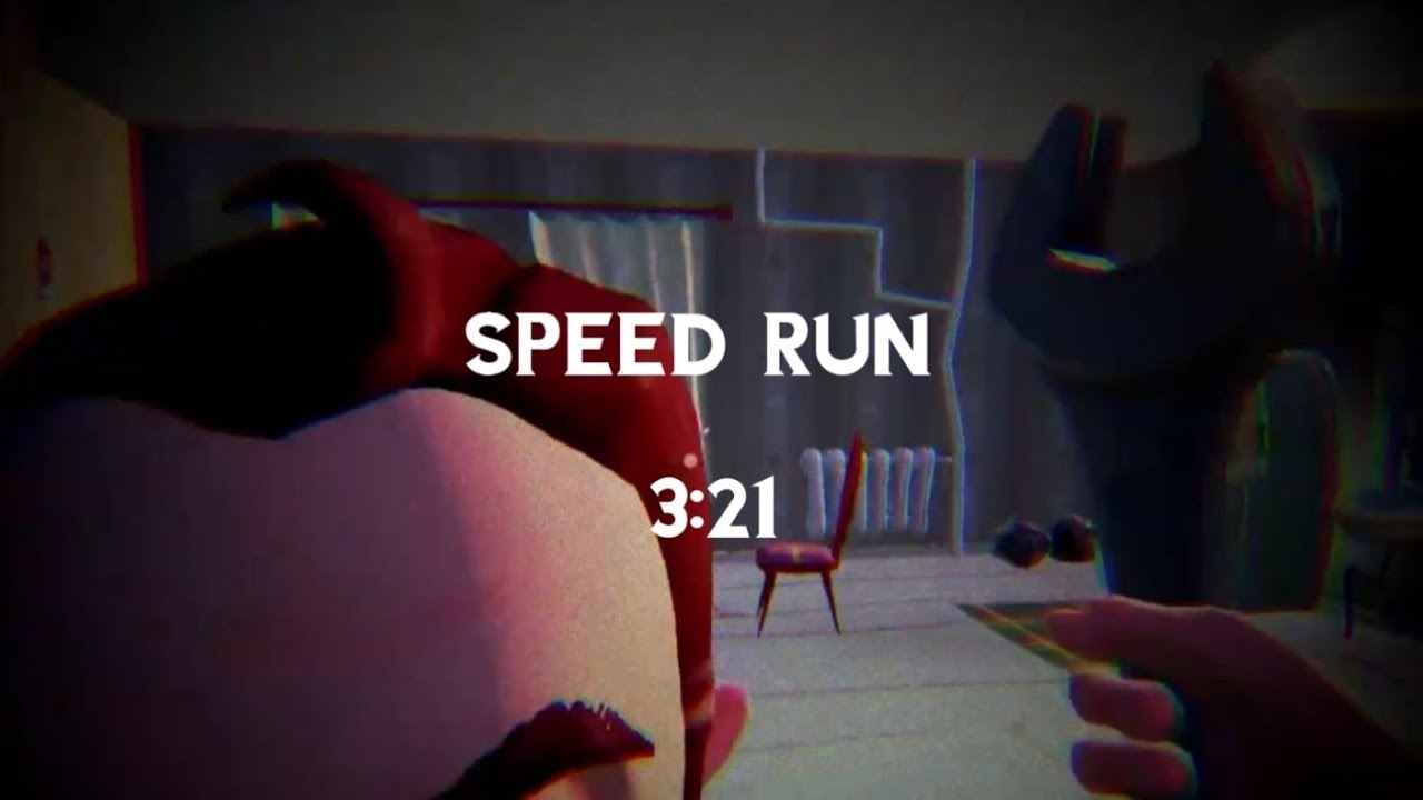 hello neighbor speed run 3:21 Alpha 2 - YouTube