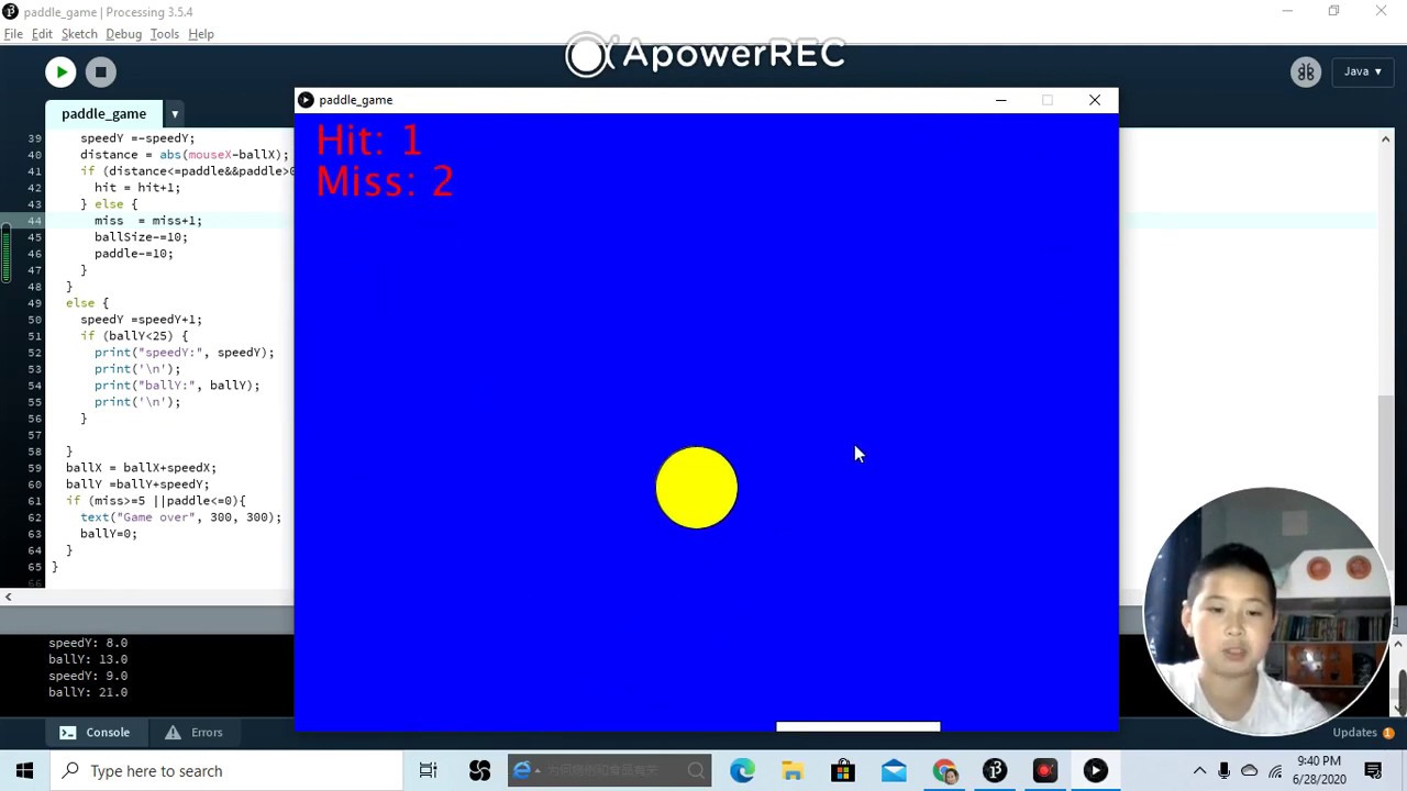 Paddle Game - YouTube