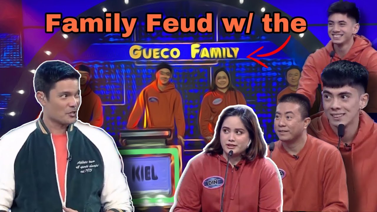 FAMILY FEUD w/ the GUECO FAMILY | Gueco Twins - YouTube