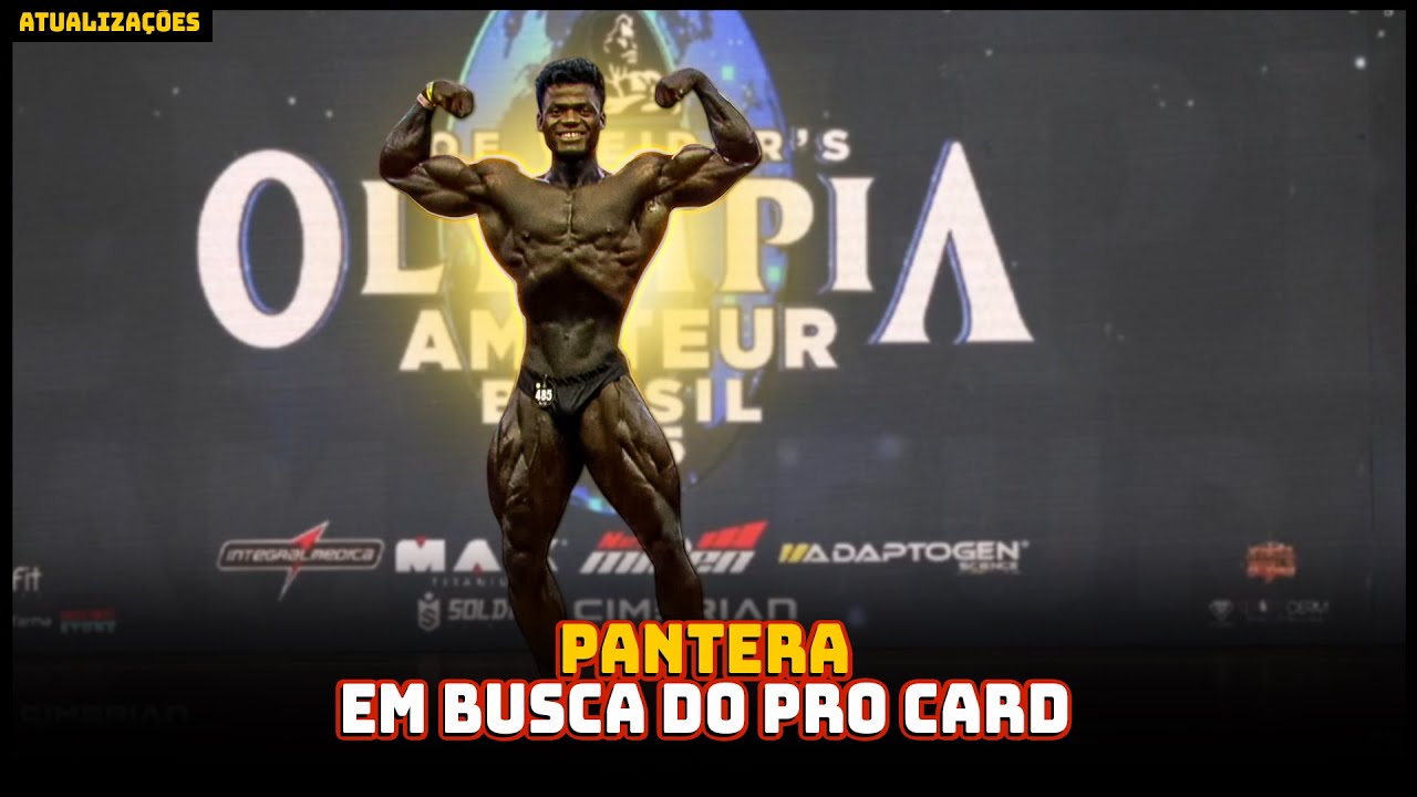 RODRIGO PANTERA SURPREENDE NO PALCO! A Busca pelo Pro Card no OLYMPIA ...