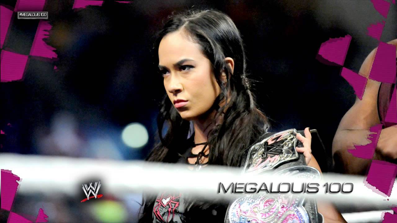 AJ Lee 4th WWE Theme Song - ''Let's Light It Up'' (WWE Edit) With ...
