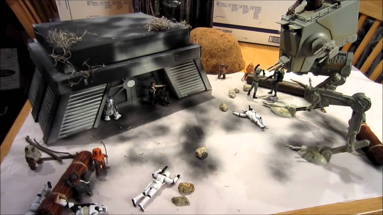 Homemade Endor Imperial Bunker - YouTube