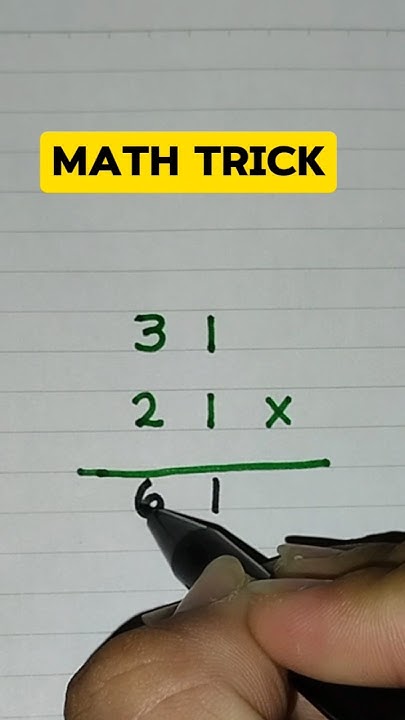 Math Trick | Easy Trick Mathematics #mathstricks #mathematics #shorts - YouTube