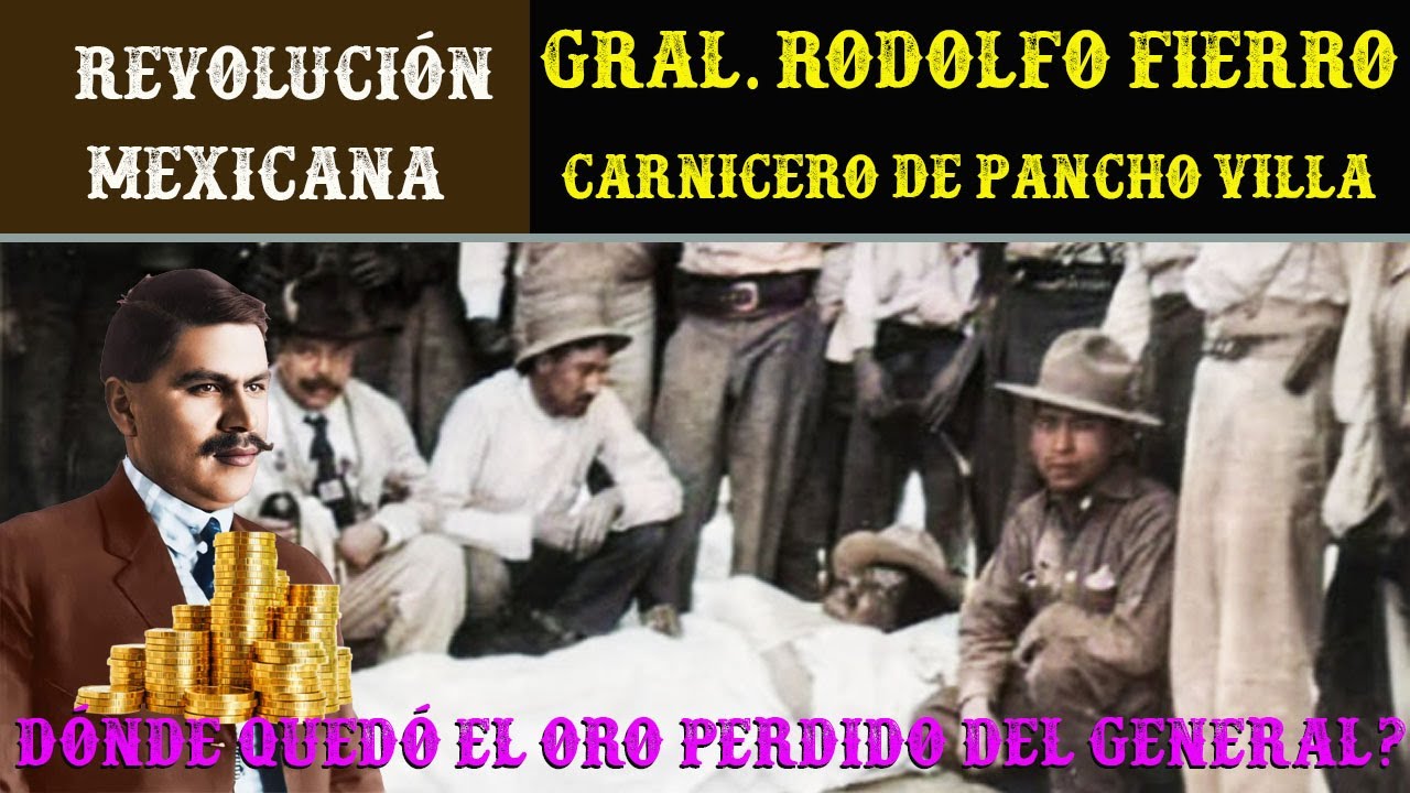 DÓNDE QUEDÓ EL ORO PERDIDO DEL GENERAL RODOLFO FIERRO? - YouTube