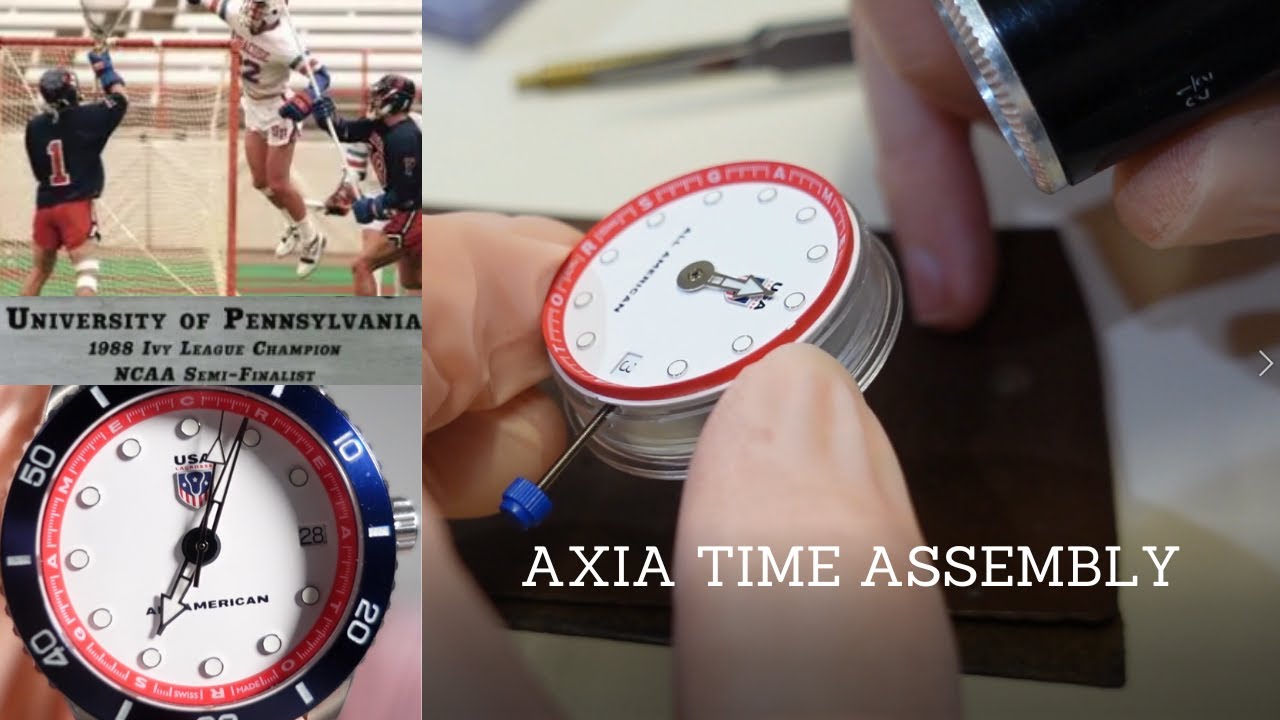 How I assemble automatic watches Axia Time | time lapse watch assembly ...
