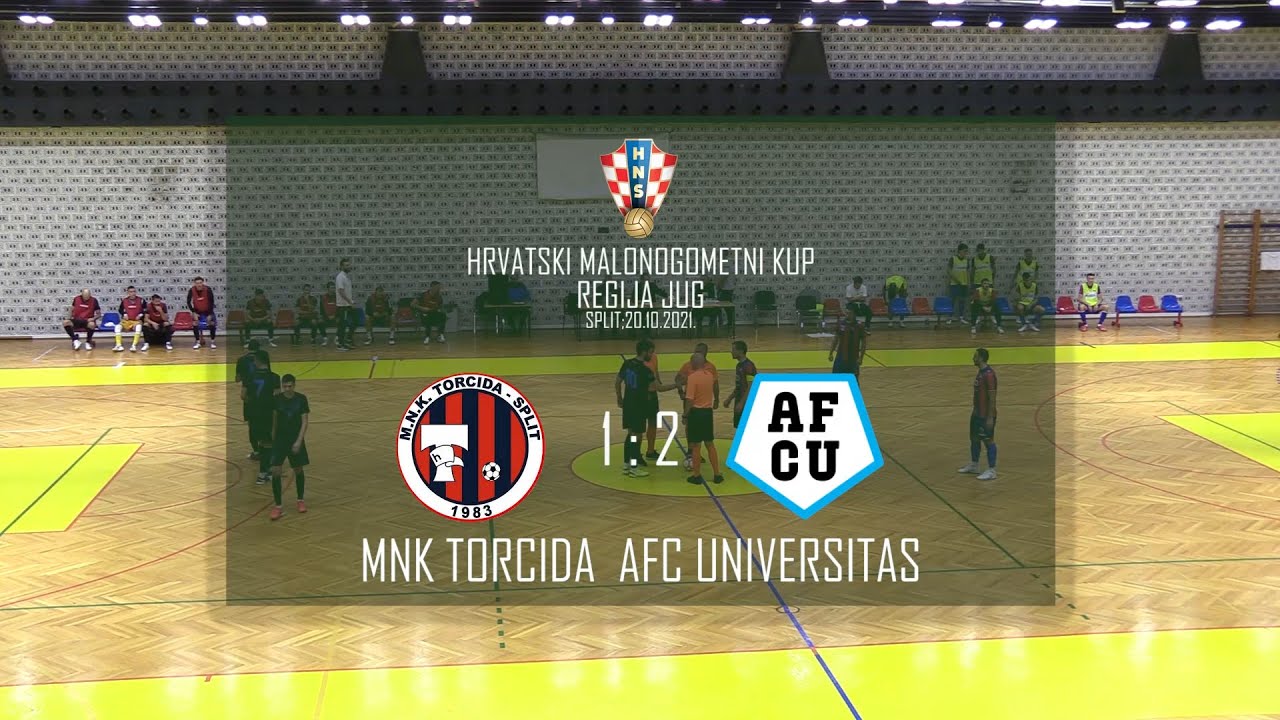 UMN_TV HMNKup_JUG (21/22) MNK Torcida - AFCU(Sažetak) - YouTube
