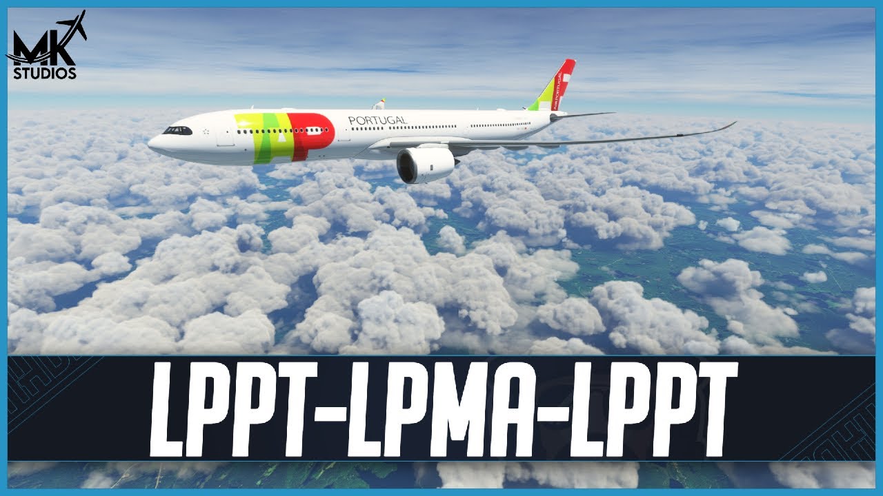 MSFS LIVE | Real World Air Portugal OPS | Madeira (LPMA) Approach ...