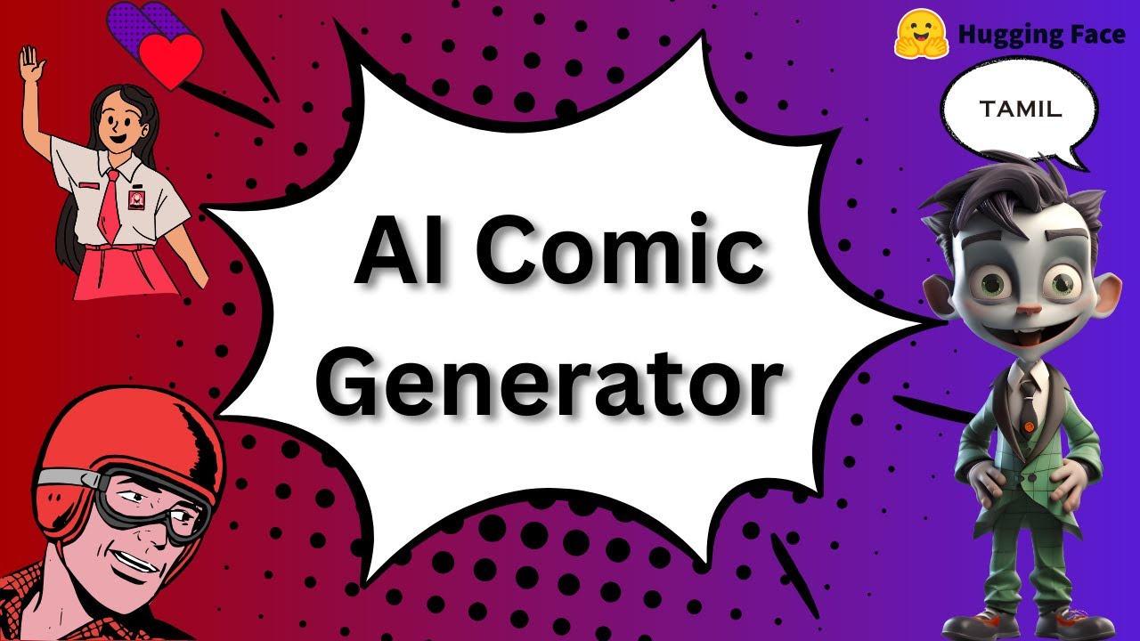How to create Comic book with AI in Tamil | HuggingFace | AI Comic ...