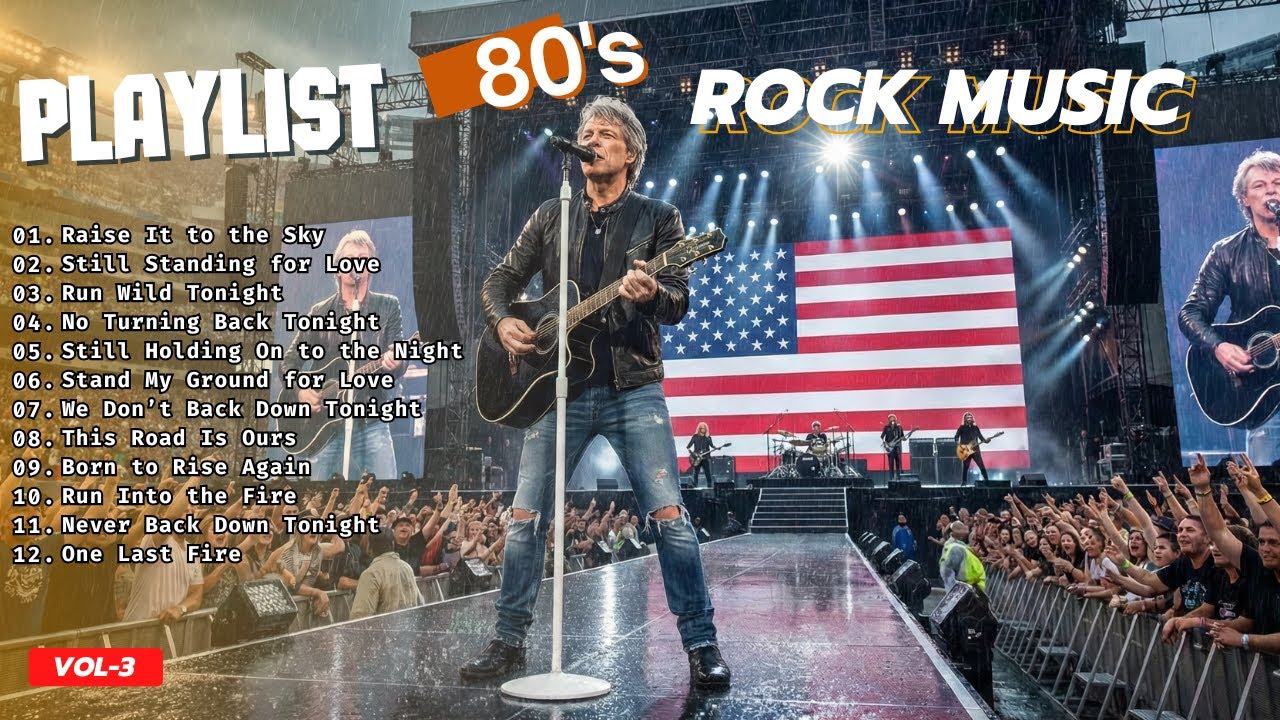 🤘 Bon Jovi Style Rock Ballads | Powerful & Emotional Arena Rock - YouTube