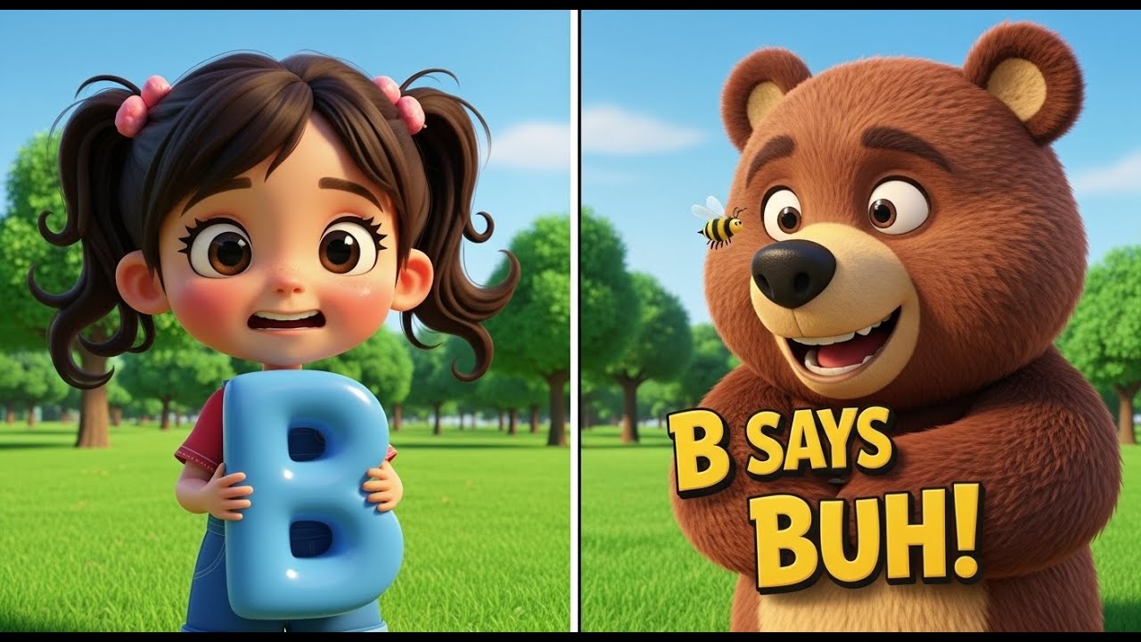 Learn the Letter B | B says BUH | Phonics Song for Kids - YouTube
