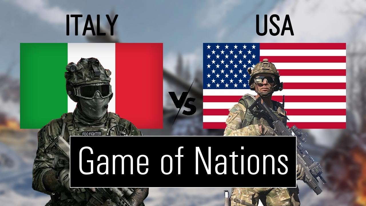 Italy vs USA military power comparison (military comparison) - YouTube