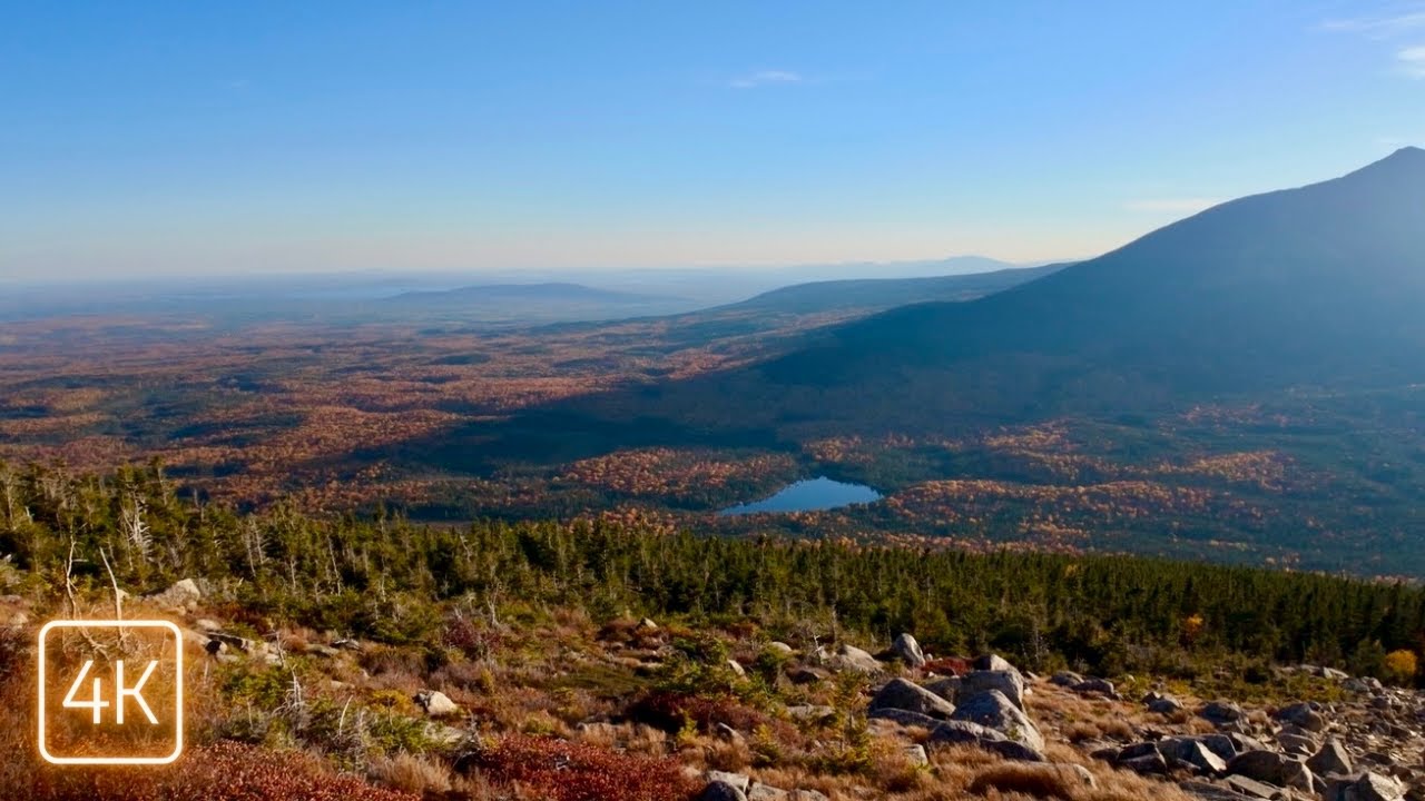 Boulder Hopping and Rock Scrambling | Calming Autumn Hike in Maine ...