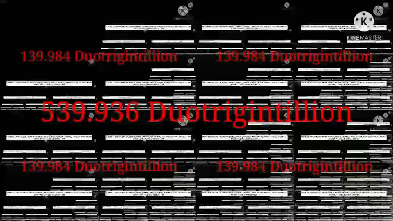 You're Too Slow Continues to 139 Duotrigintillion to 2 Quadragintillion ...