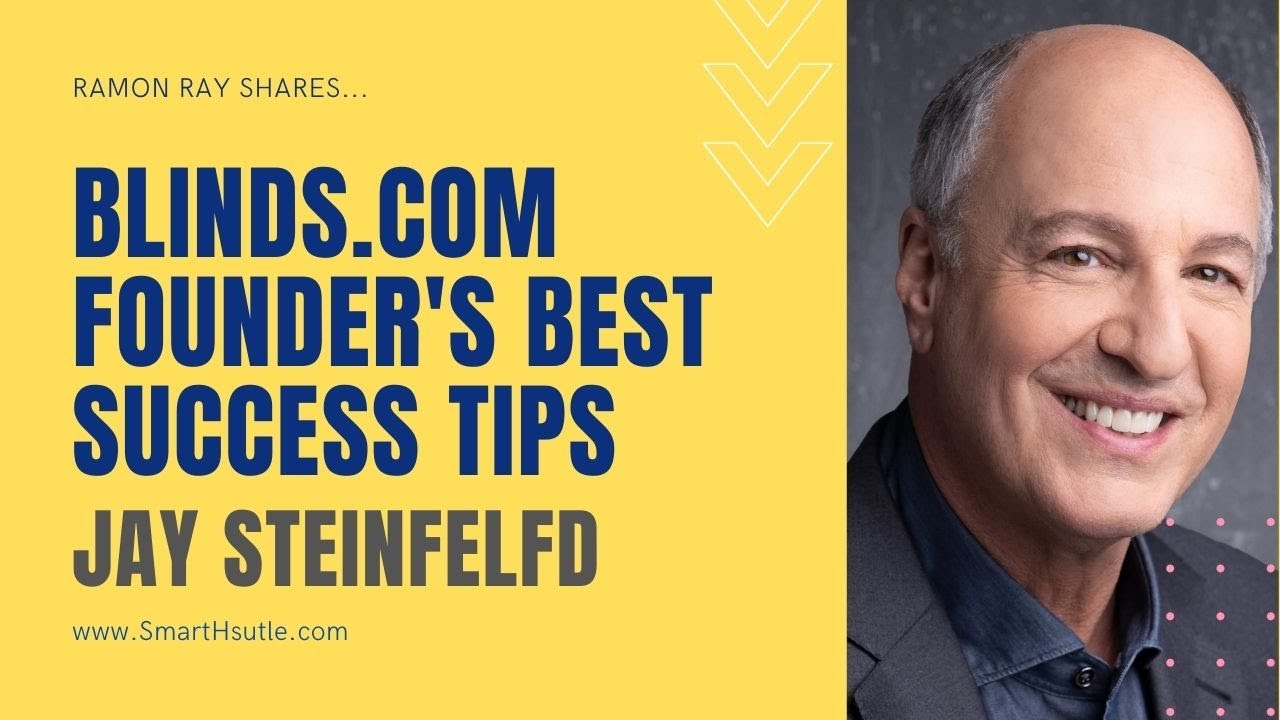 Blinds.com founder Jay Steinfeld his tips for leadership success - YouTube