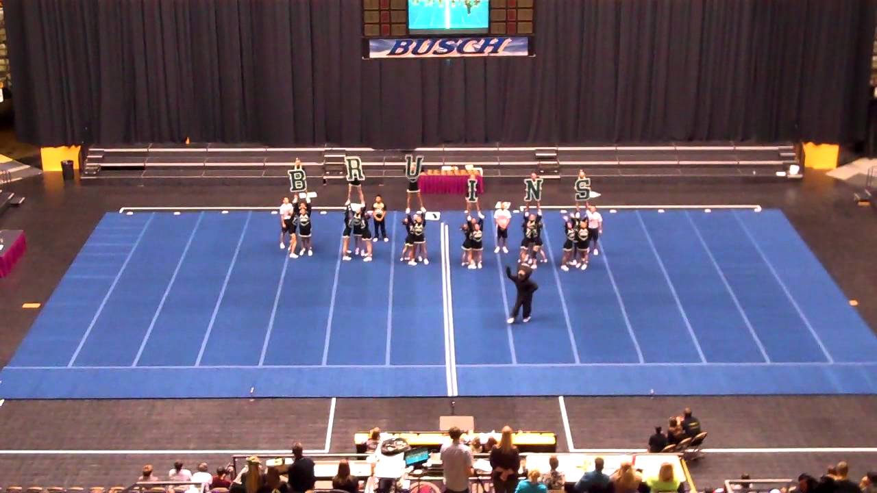 Rock Bridge Varsity Cheer 1st place win at the Missouri Cheerleading ...