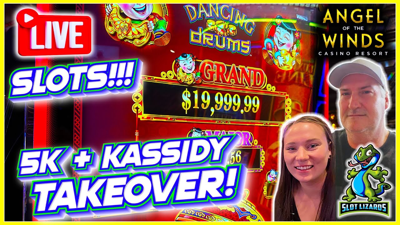 🔴 LIVE SLOTS! 5K & KASSIDY SLOT LIZARD TAKEOVER! TRIPLE FORTUNE DRAGON ...