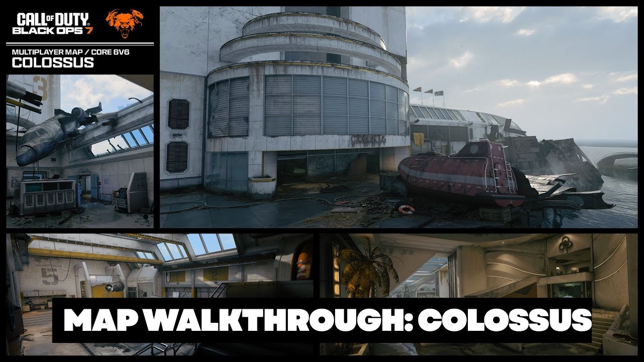Colossus Map Walkthrough - Call of Duty: Black Ops 7 #callofduty - YouTube