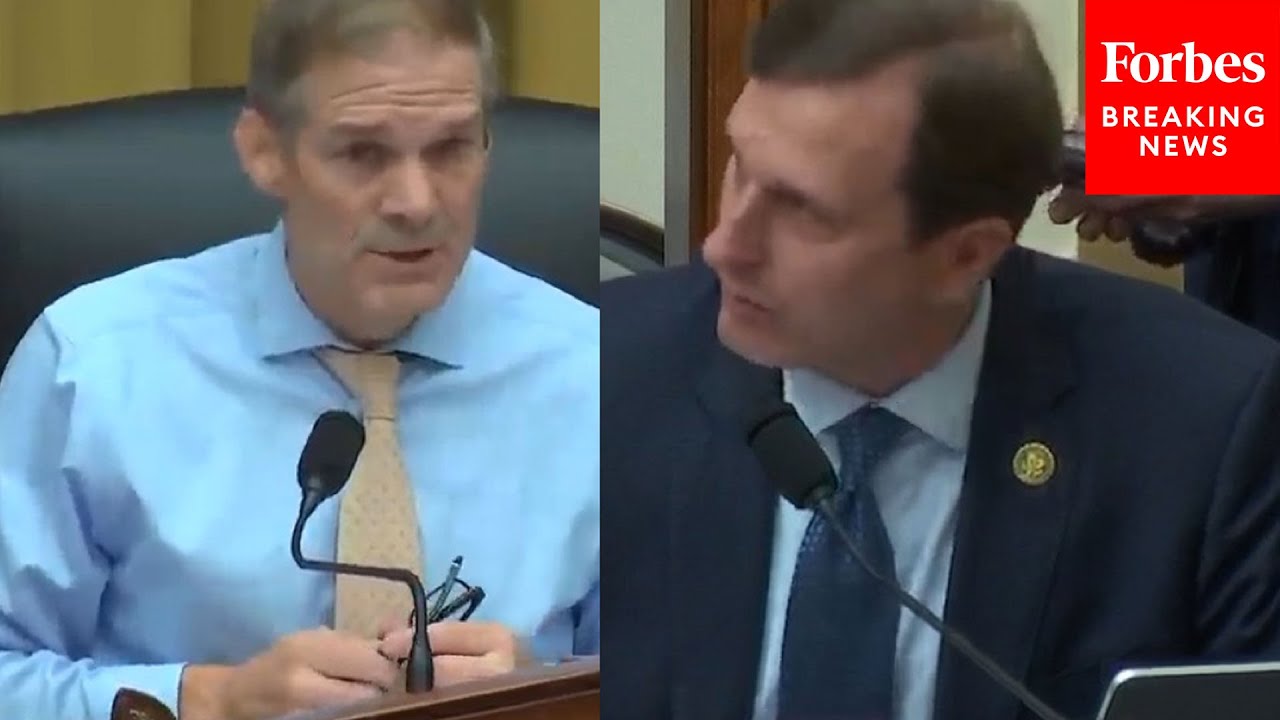 JUST IN: Dan Goldman Battles With Jim Jordan During FBI Whistleblower ...