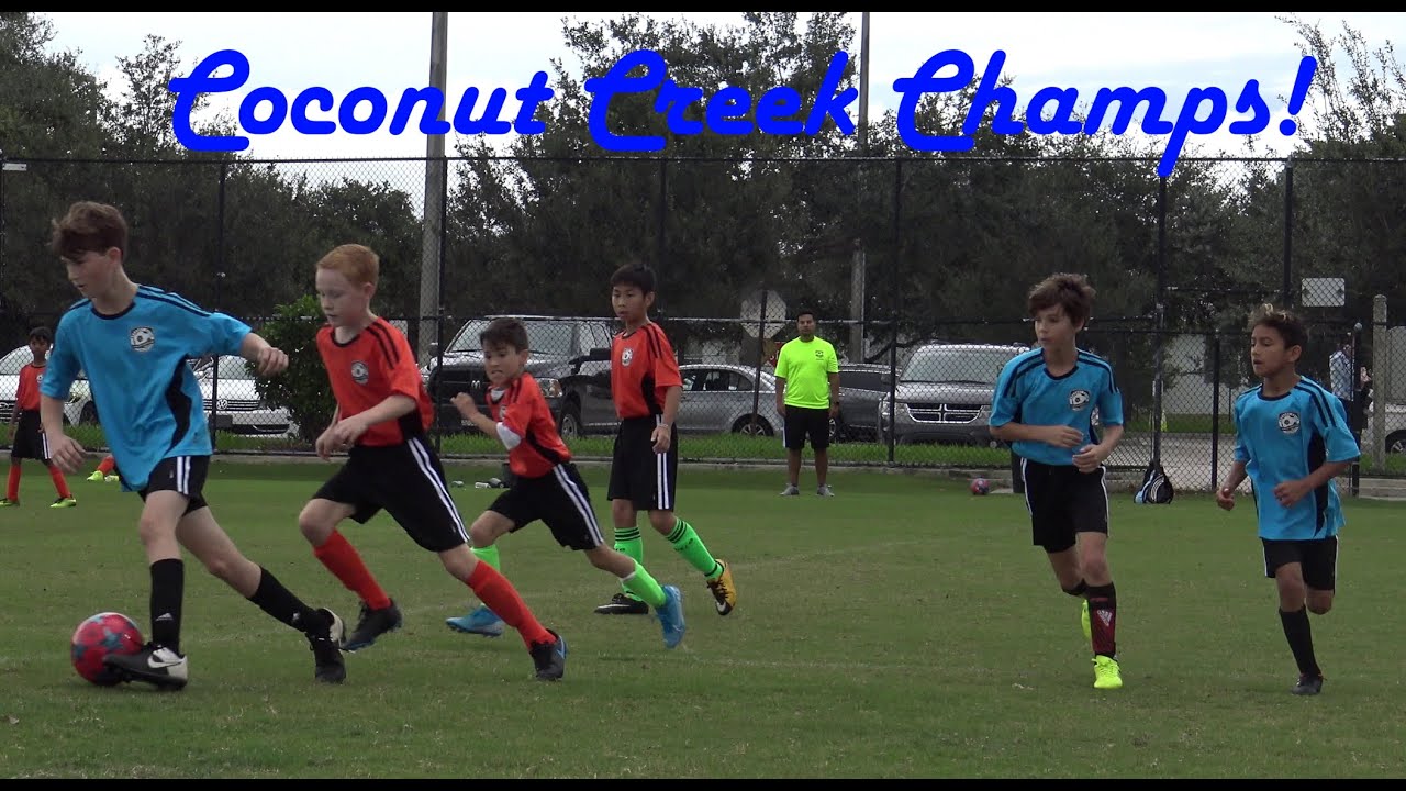 Coconut Creek Junior Boys Soccer Champions November highlights - YouTube