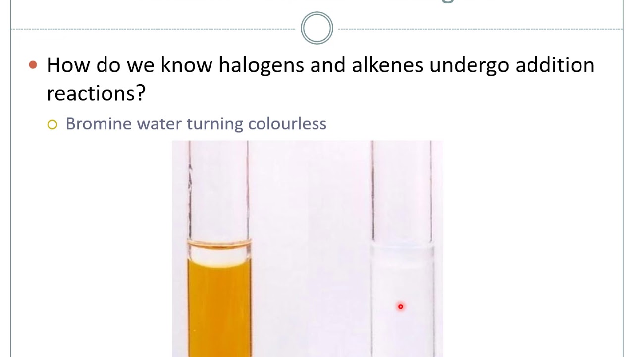 C10.1 - Reactions of Alkenes - ML - YouTube