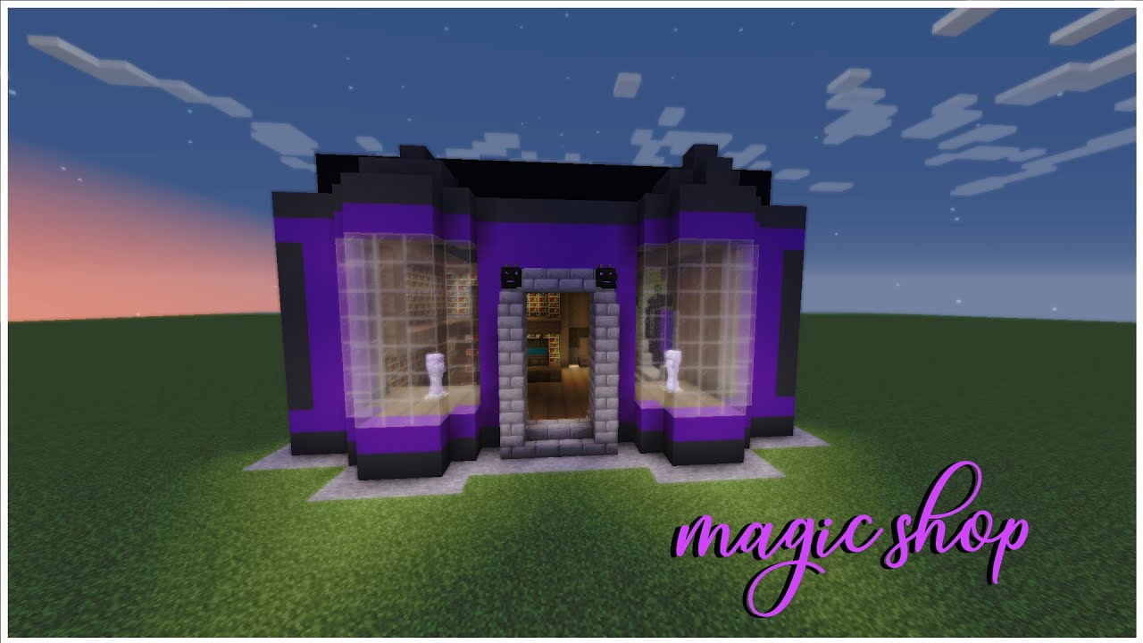 WELCOME TO THE MAGIC SHOP - Minecraft tienda de magia y pociones ...