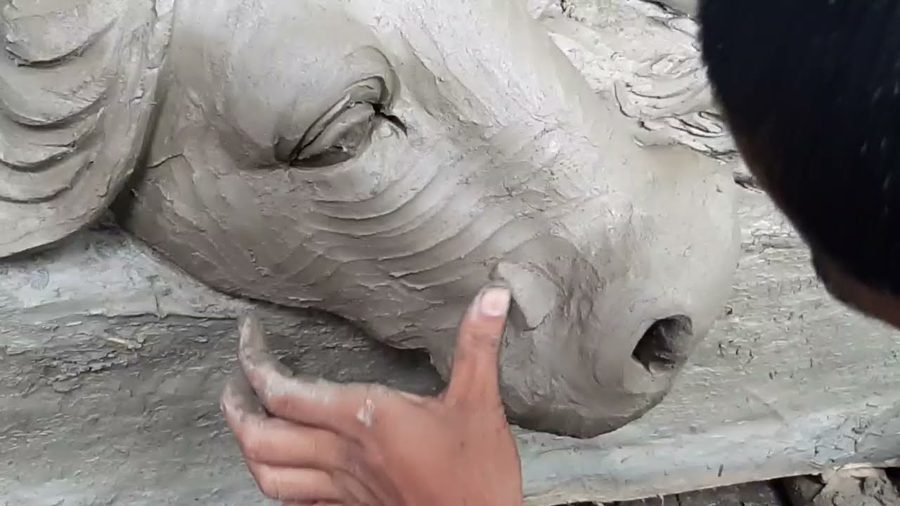 CLAY BUFFALO BY ALOK NASKAR . HOW TO MAKE BUFFALO WITH CLAY - YouTube