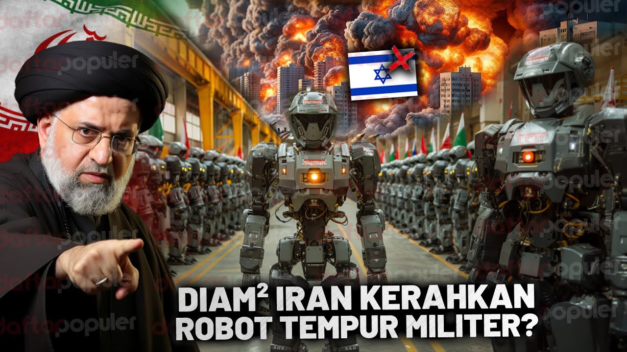 Iran Uji dan Resmikan Tentara Robot Paling Canggih di Timur Tengah ...