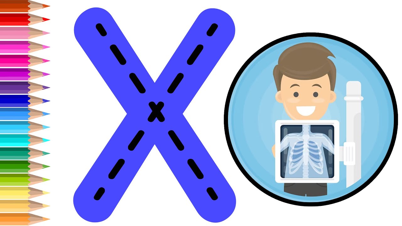 유아와 아이들을 위한 점선따라 영어 알파벳 쓰기 | abcd 알파벳 쓰기 | English Alphabet R for x-ray ...