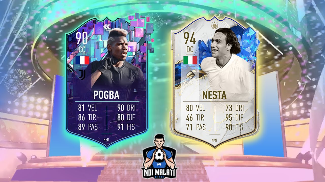 POGBA FLASHBACK & NESTA TOTY ICON| #FIFA23 Player Review (ITA) - YouTube