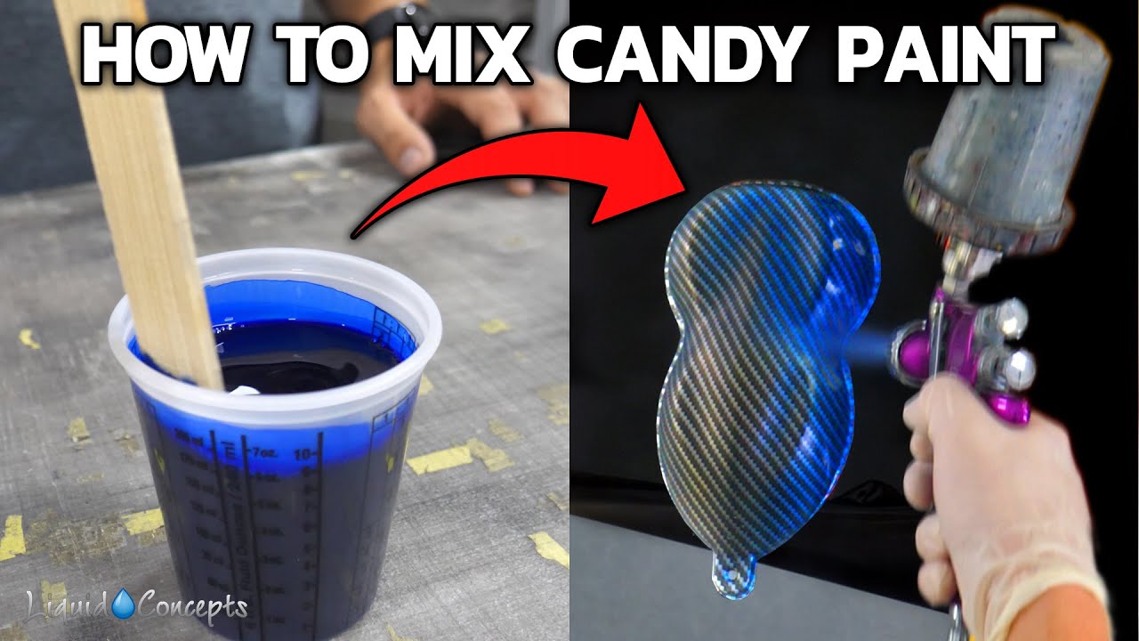 HOW TO MIX CANDY PAINT | Liquid Concepts | Weekly Tips and Tricks - YouTube