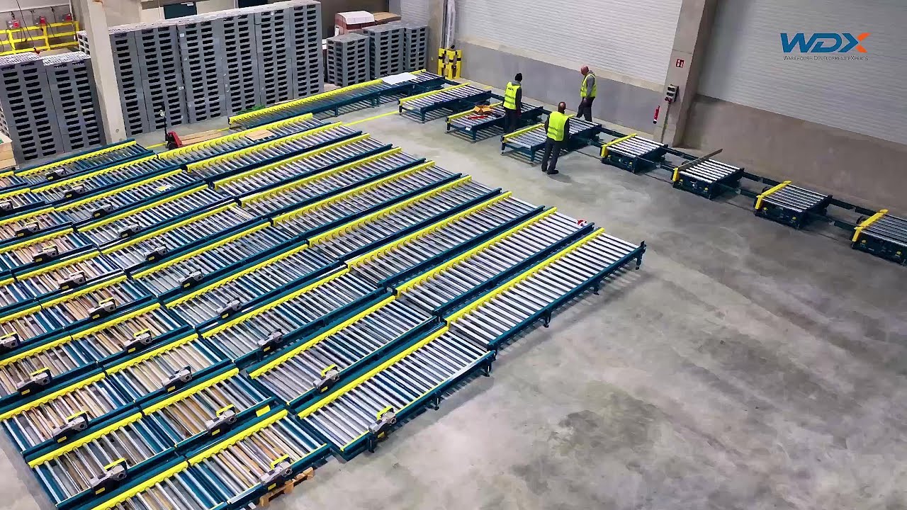 Automated warehouse - transformation from manual to automatic work ...