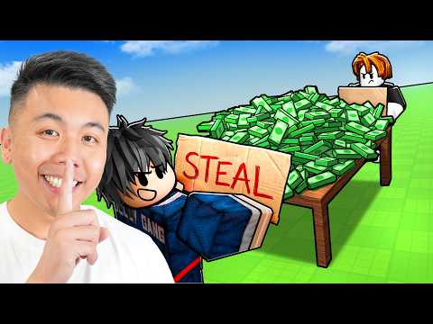 I Became The #1 Player in Roblox Split Or Steal..