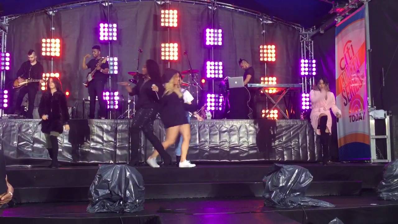 Fifth Harmony 'Work From Home' Today Show Soundcheck 5/30/16 - YouTube