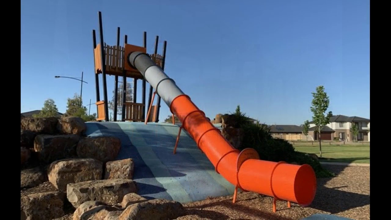 Nugget Park Playground, Nugget Place, Rockbank - YouTube