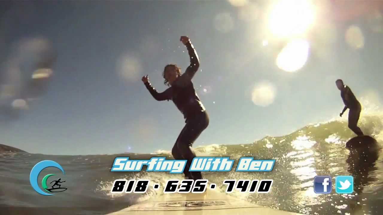 Learning how to surf - YouTube