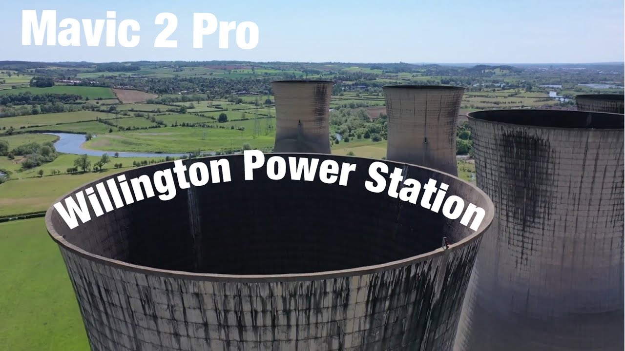 Willington Power Station Cooling Towers, England - YouTube