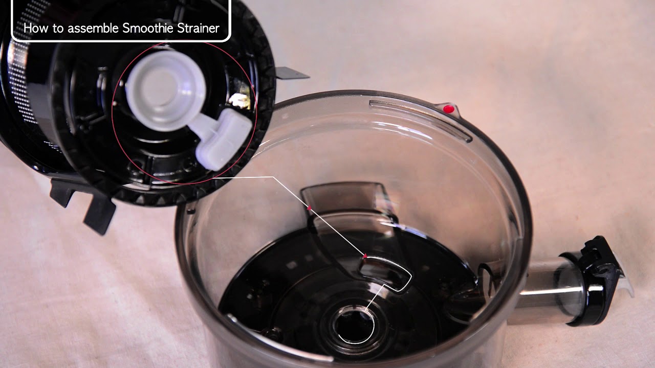 How to Assemble Smoothie Strainer - YouTube