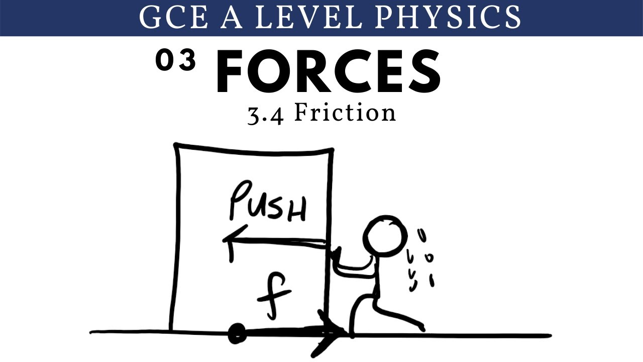 GCE A Level Physics | Friction (Forces Chapter) - YouTube