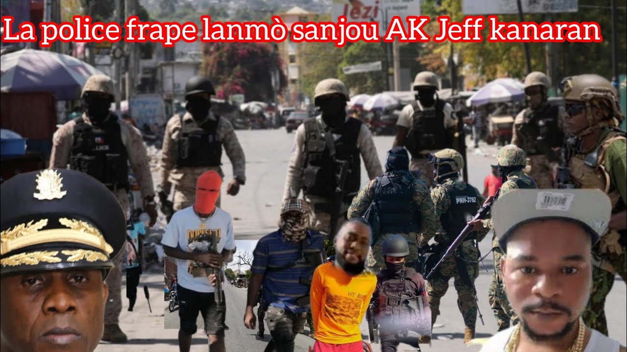 La police fè masak sou baz lanmò san jou AK Jeff canaran anpil bandi ...