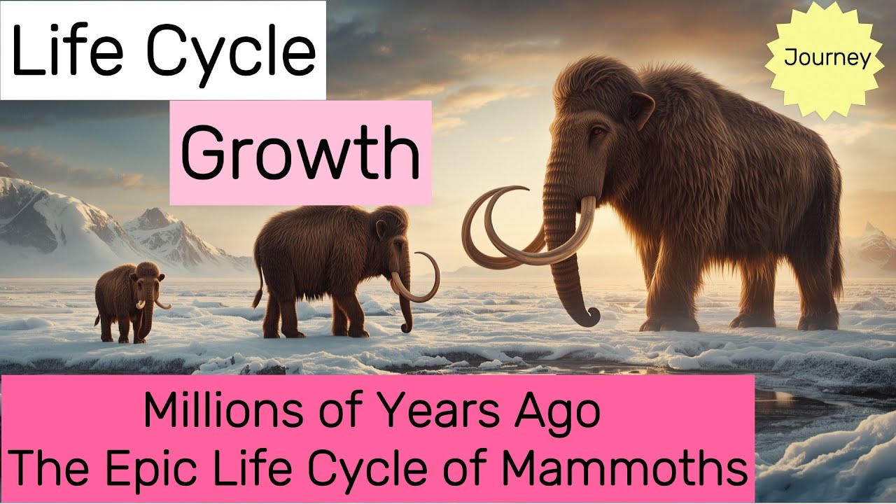 Milions of years ago - The Epic Life Cycle of mammoths - YouTube