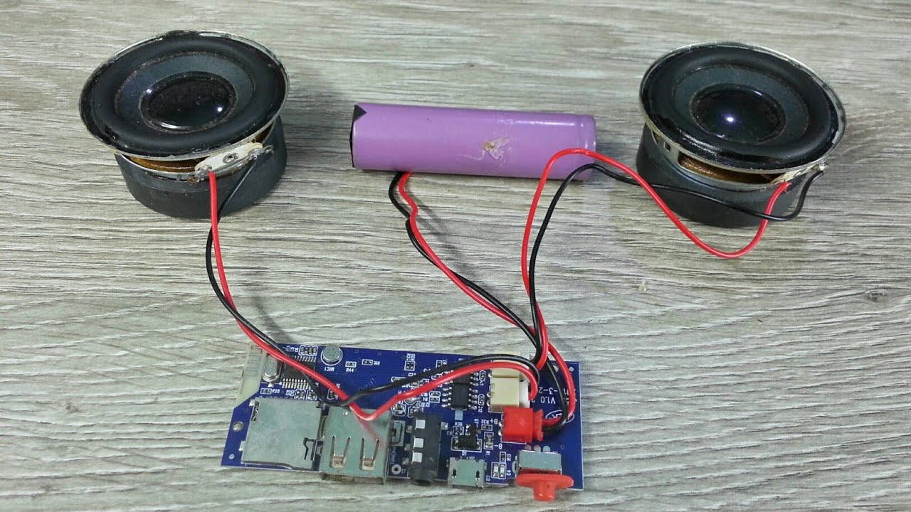 Audio amplifier Module, Bluetooth, AUX, SD Card, FM, Bluetooth speaker ...