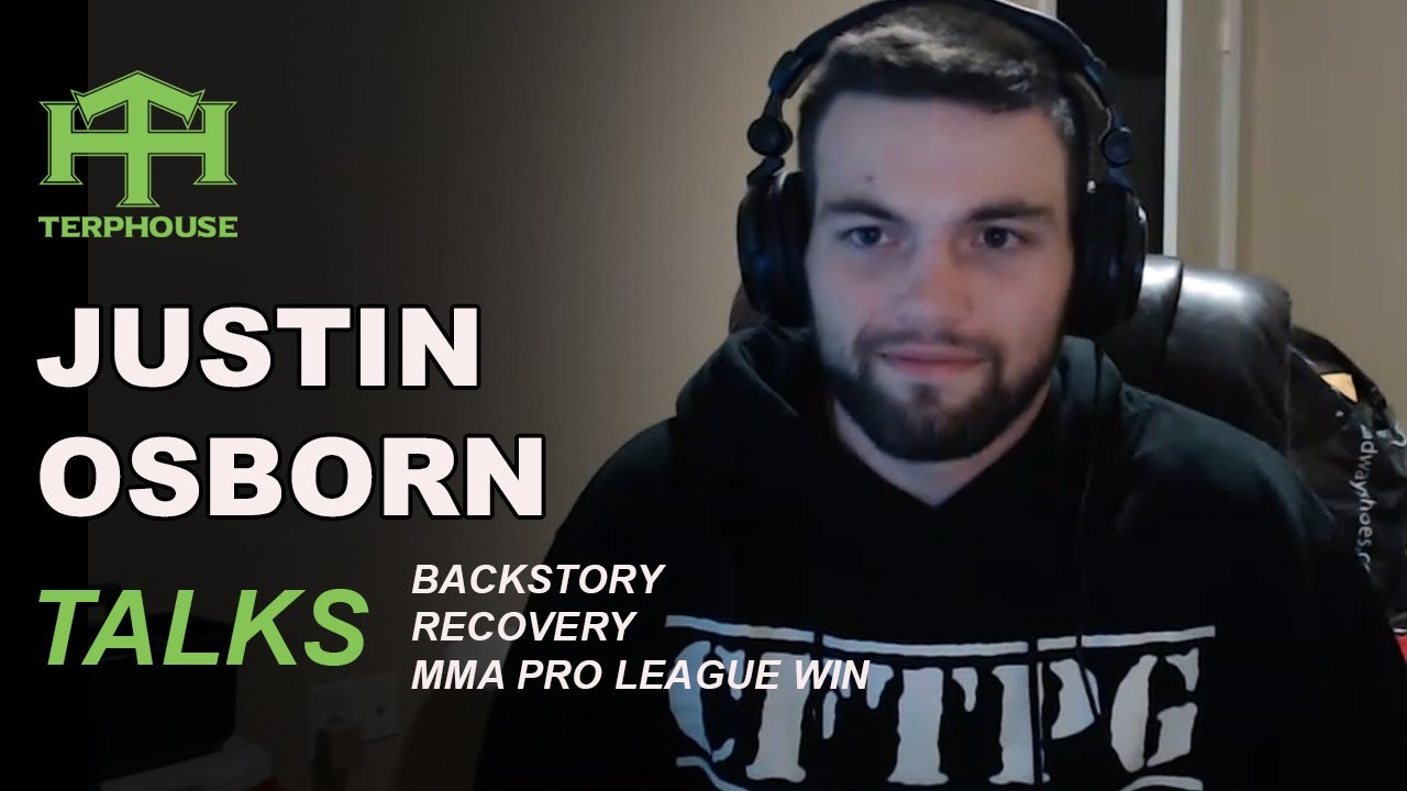 Undefeated Justin Osborn Talks MMA Pro League Win, Backstory & CBD Oil ...