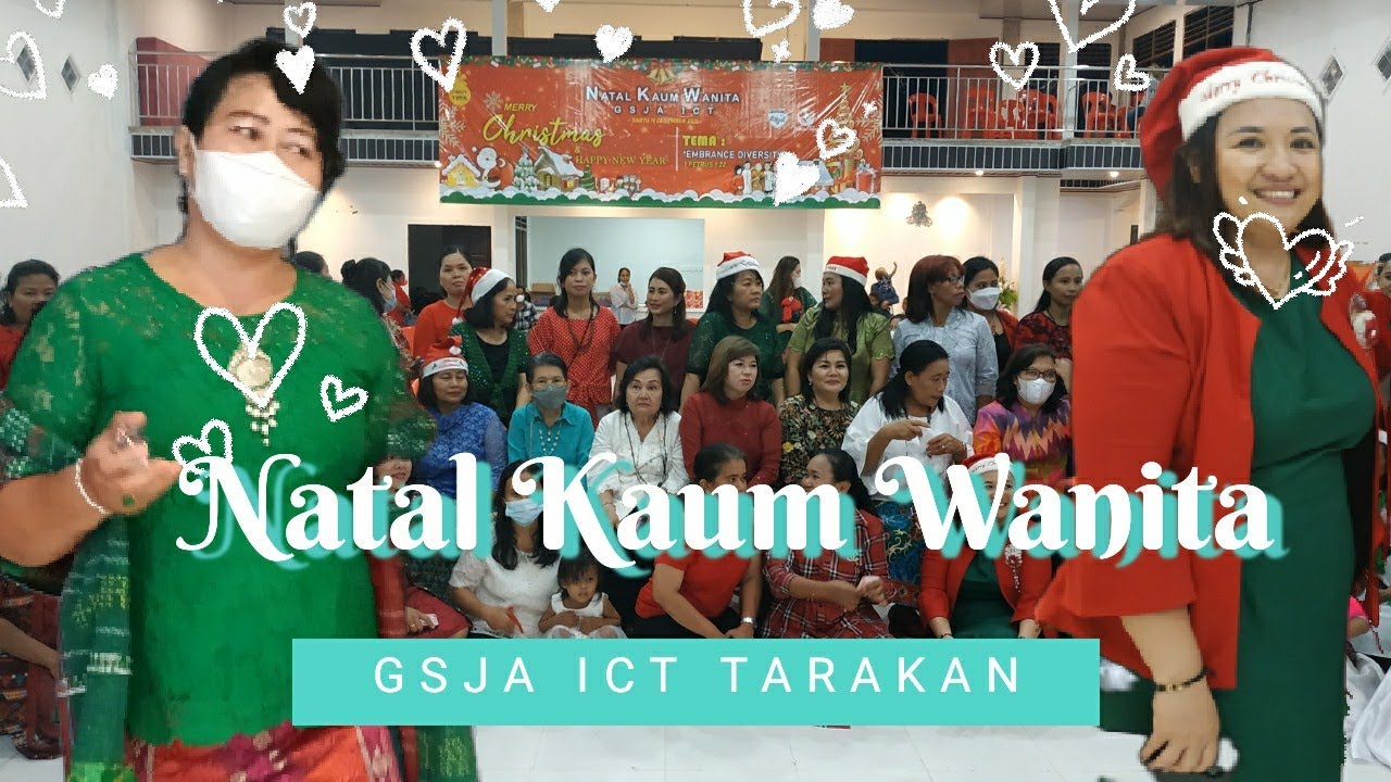 Natal Kaum Wanita || Lomba Tumpeng || gsja ict || tarakan || kaltara ...