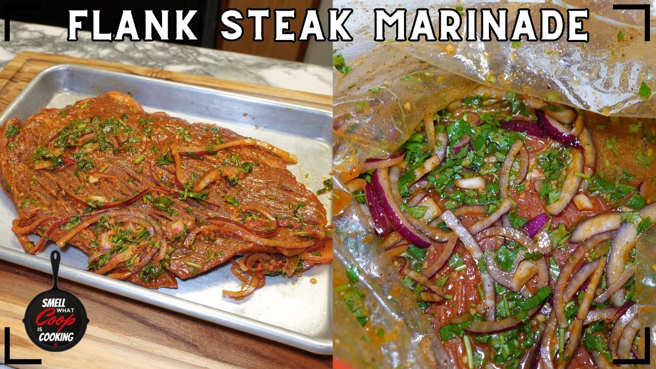 This Is My Go To Flank Steak Marinade - YouTube