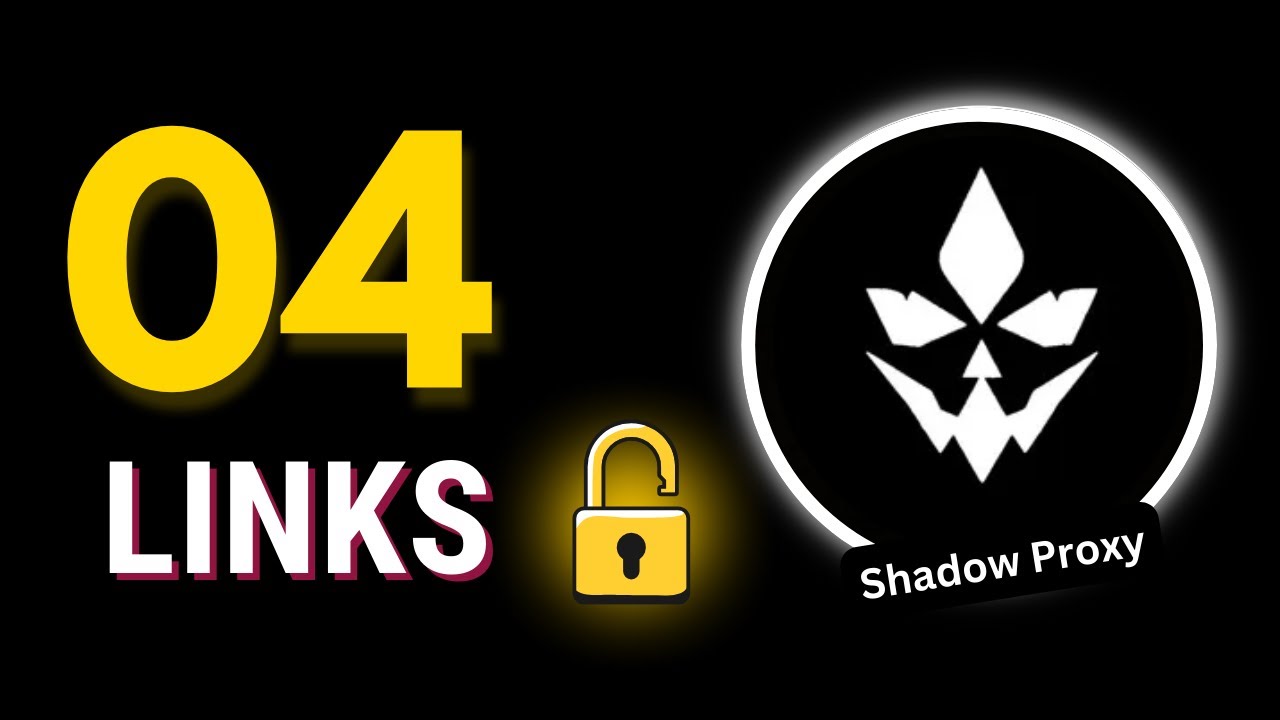 4 New Shadow Proxy Links 2025 | Unblocked Websites for School 2025 ...