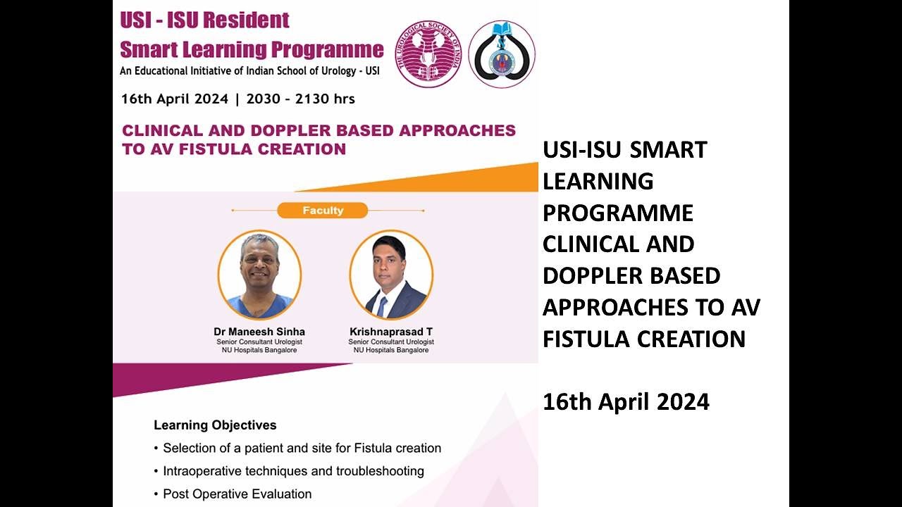 USI - ISU Smart Learning Program CLINICAL AND DOPPLER BASED APPROACHES ...