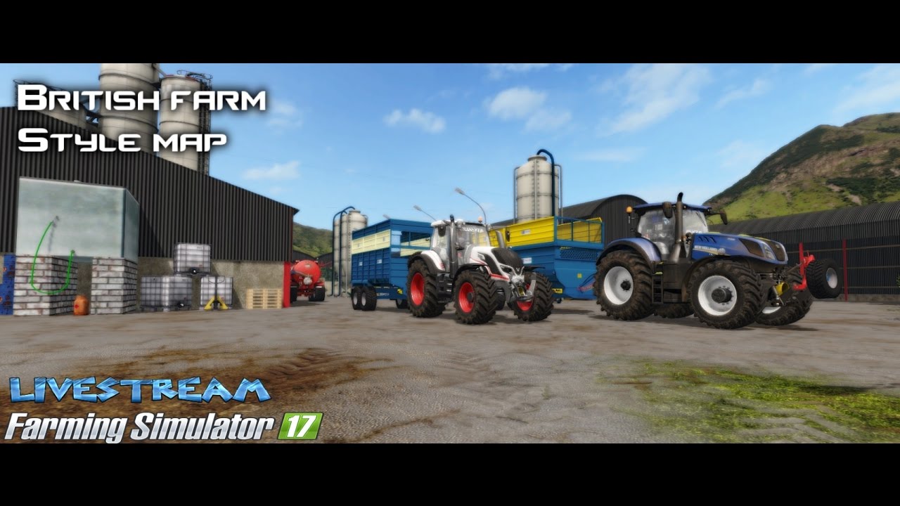(FS17) livestream on British farm day 9 (live stream) - YouTube