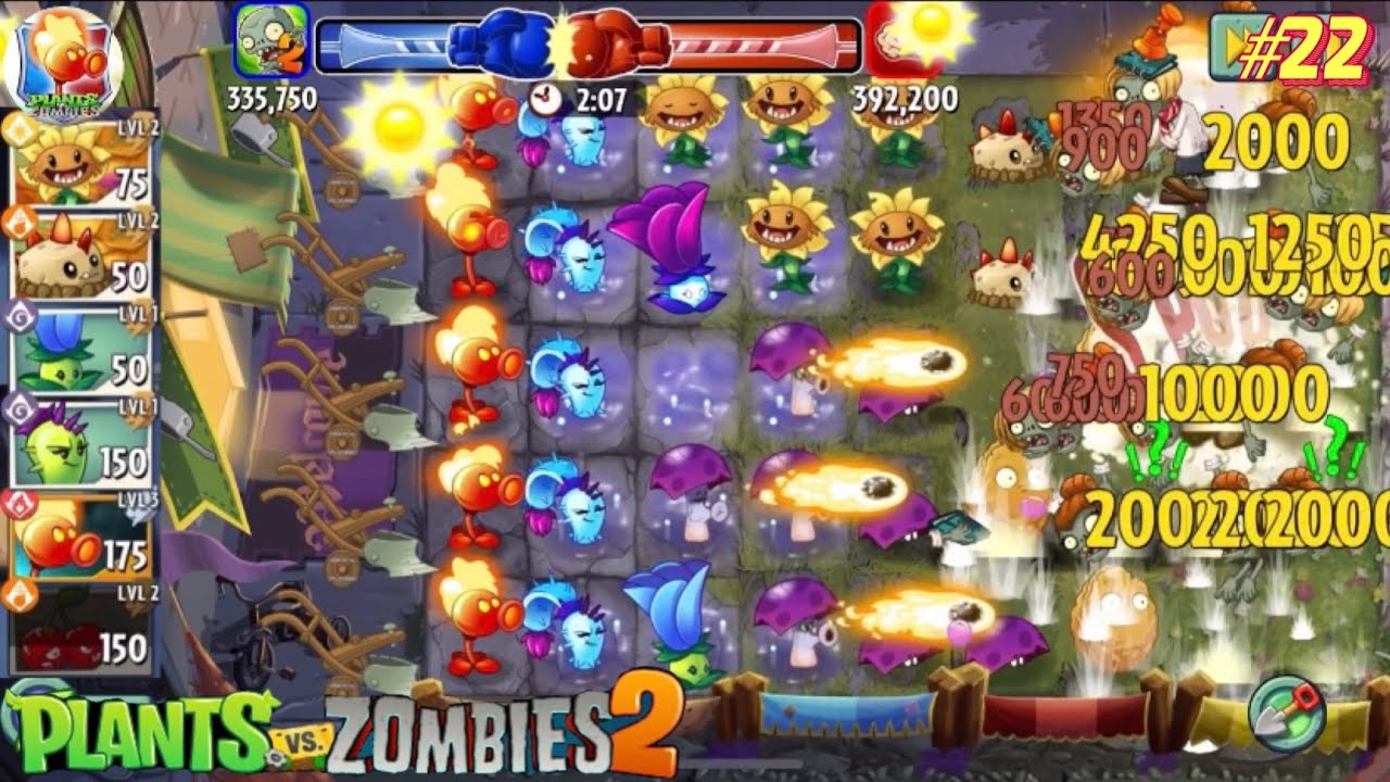 PLANTS VS ZOMBIES 2 Compete with zombie#22 🧟‍♂️🧟‍♀️ PvZ Ly gaming - YouTube