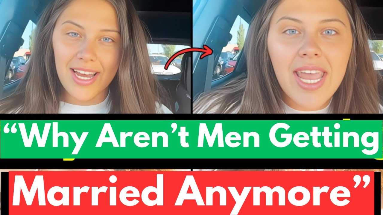 Why Aren't Men "GETTING MARRIED" Anymore | Men "GIVING UP" On Marriage ...