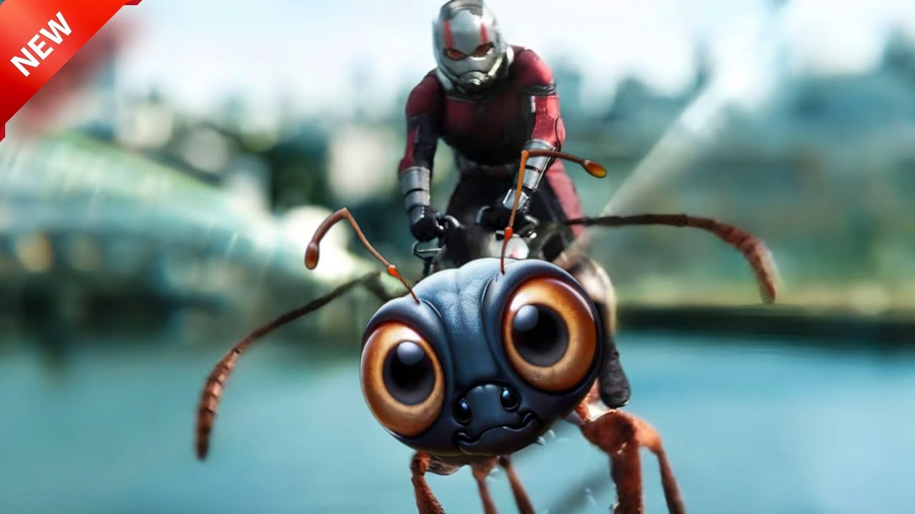 A Man Rides an Ant for whom he Became Tiny! 🐜😂 #AntMan #TinyAdventure ...